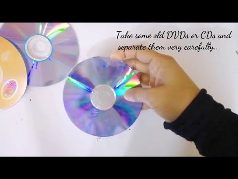 CD craft Idea / CD Recycling / Easy DIY CD Craft #shorts #craftshorts # ...