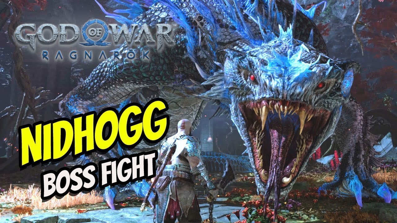 God of War Ragnarok-- Part 12 NIDHOGG BOSS FIGHT!!!! - YouTube