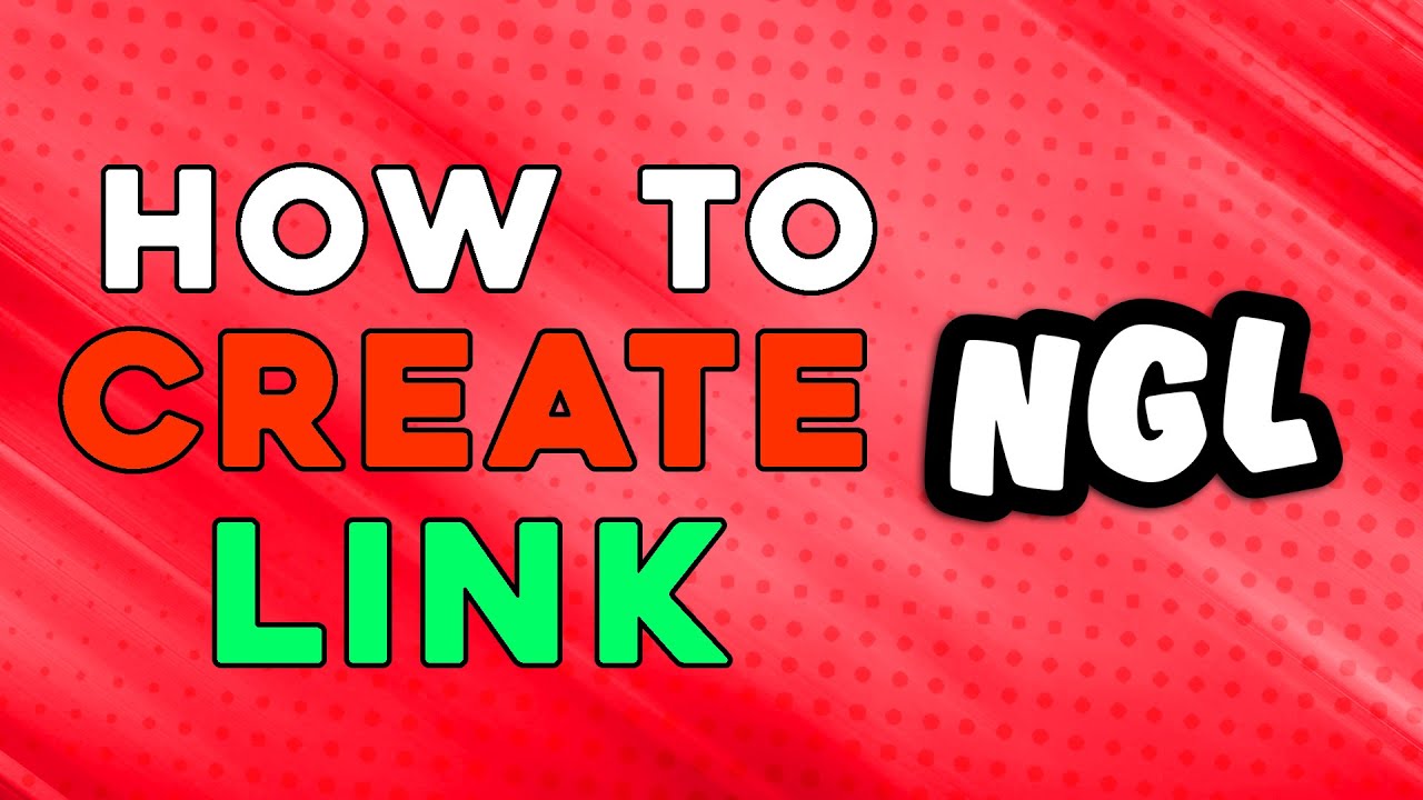 How To Create NGL Link (Quick Tutorial) - YouTube