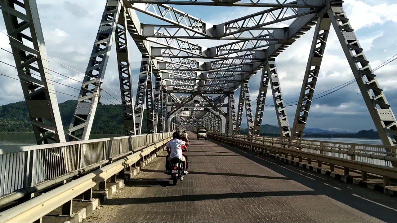 Joghigopha Naranarayan Setu Bridge over Brahmaputra River - YouTube