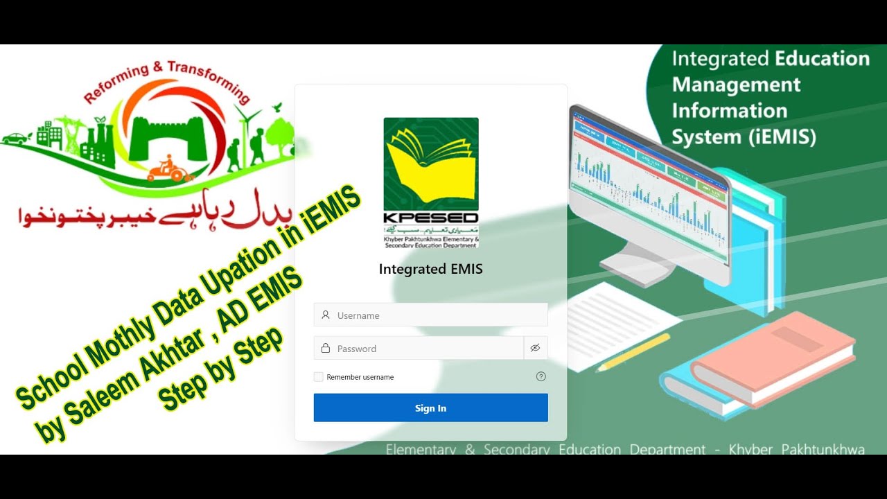 Monthly data updation in iemis HRIS (System Version) - YouTube