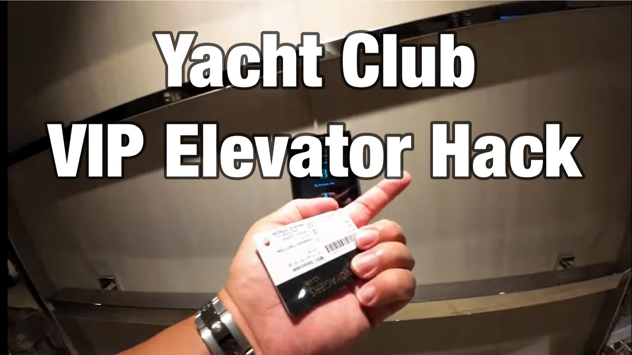 YC VIP Elevator on MSC Seascape - YouTube