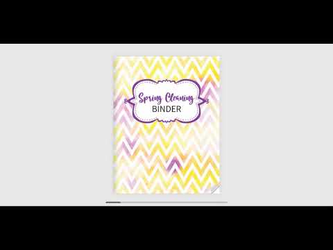 Spring Cleaning Binder {36 pages}