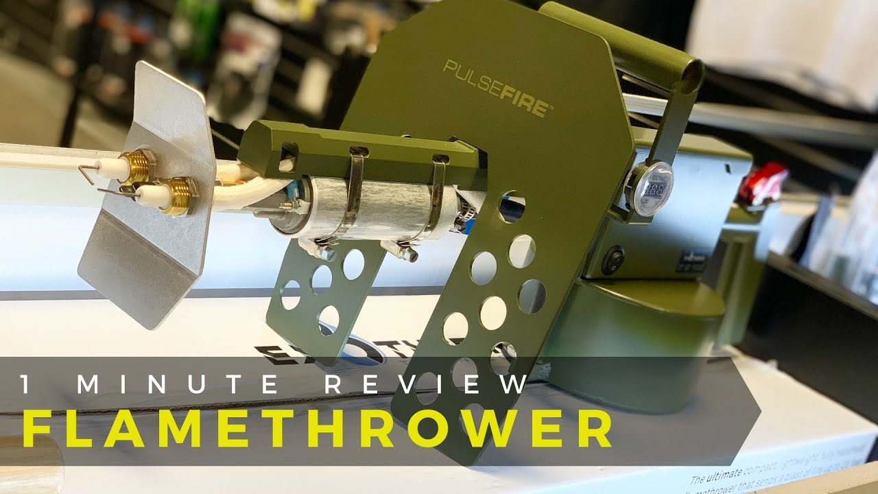 1 Minute Review | PulseFire Flamethrower - YouTube