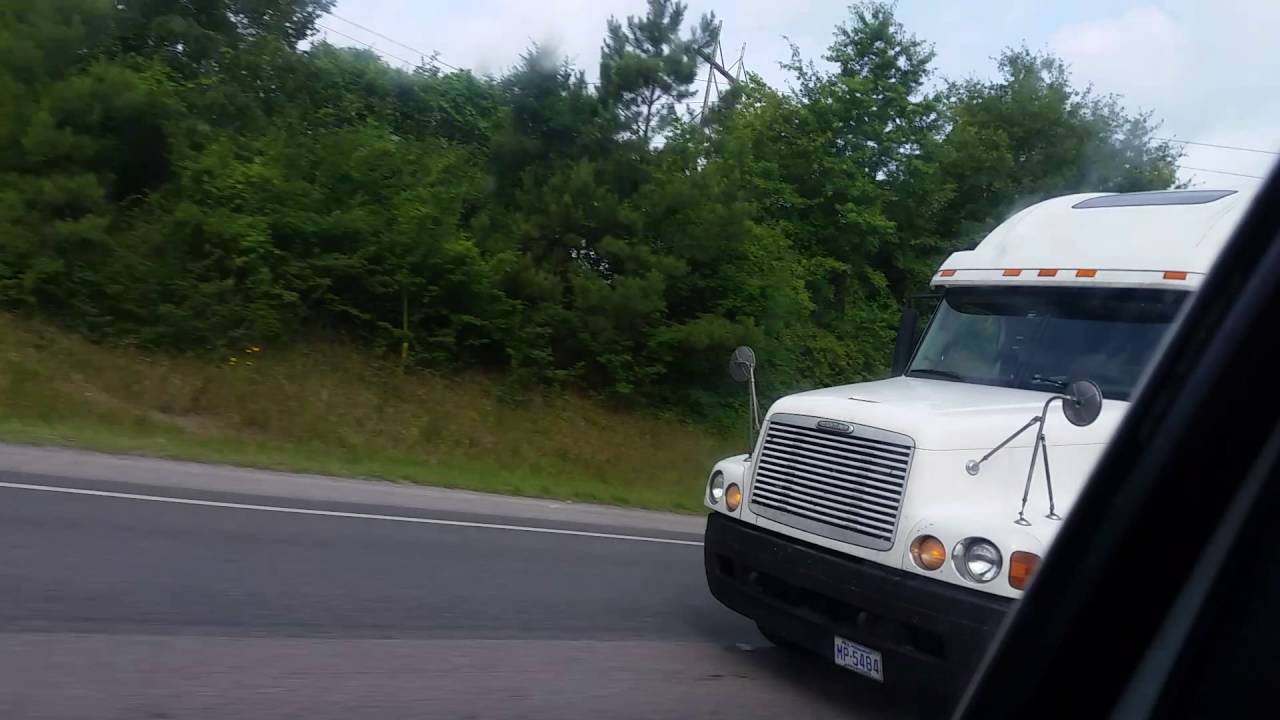 Landstar Trucking Freightliner Century Class and Peterbilt 379 - YouTube
