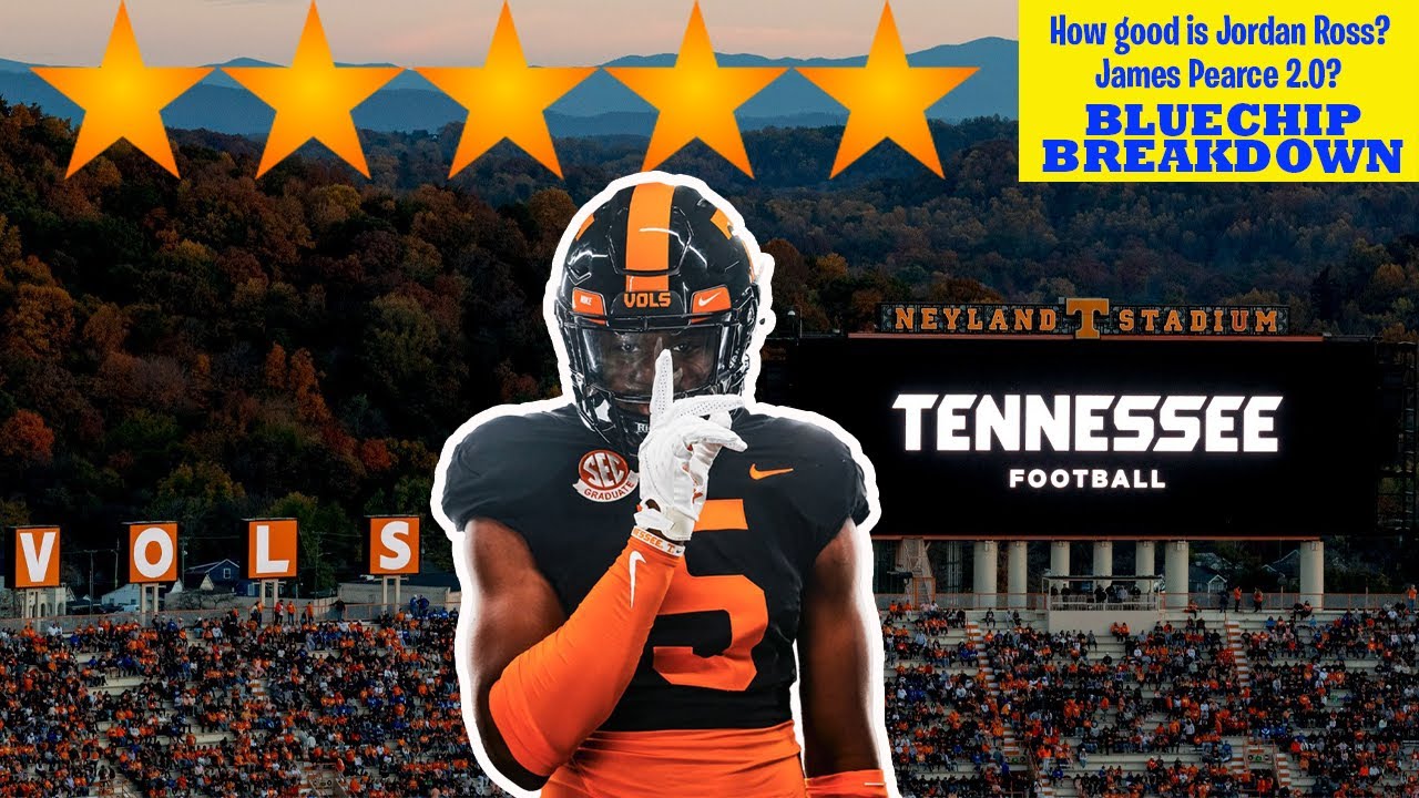 Tennessee Volunteers 5 star commit Jordan Ross Film Breakdown - YouTube