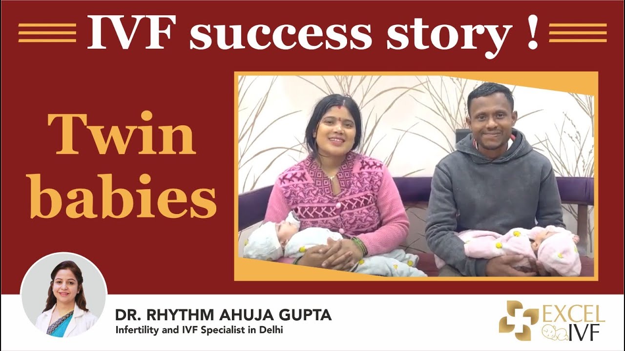 IVF success story! Twin babies: A Real IVF Success Story | Dr Rhythm ...