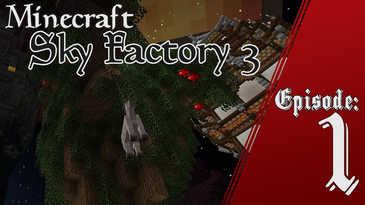 [Minecraft: Sky Factory 3] Episode 1 - Maximum Cloches - YouTube