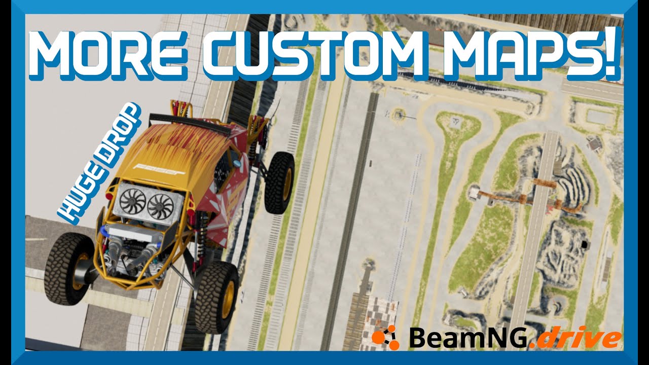 BeamNG.drive | More Custom Maps! - YouTube