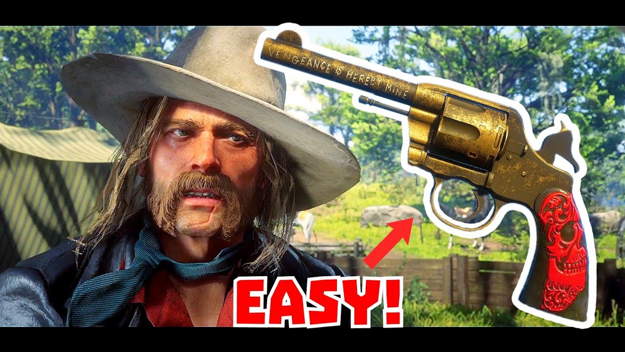 Probably the Easiest Way to get Micah's Unique Revolver - RDR2 - YouTube