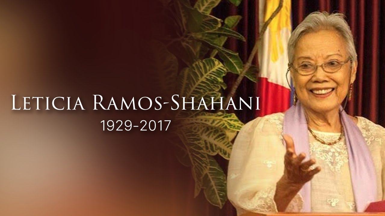 Leticia Ramos-Shahani: Diplomat, senator, women's warrior - YouTube