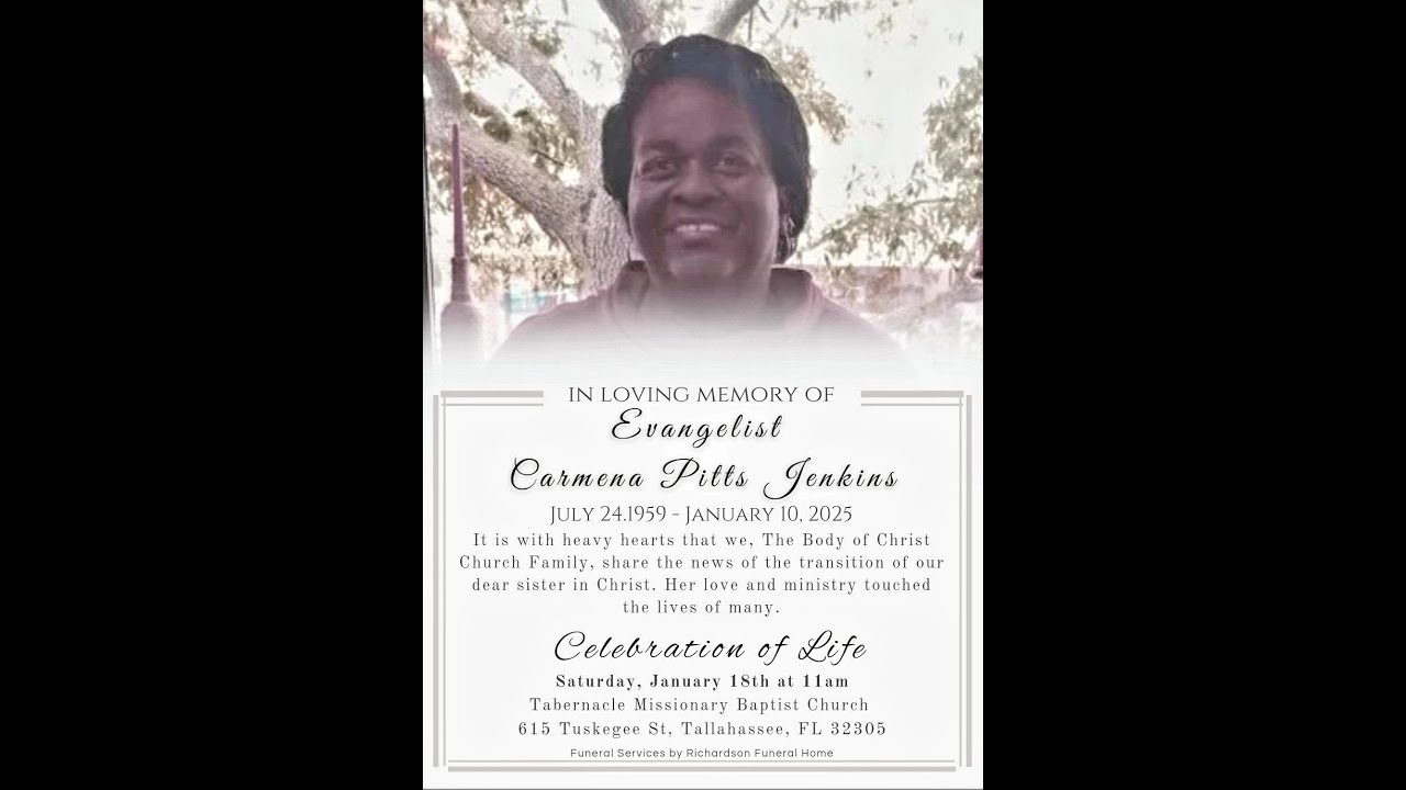 Evangelist Carmena Pitts Jenkins - YouTube