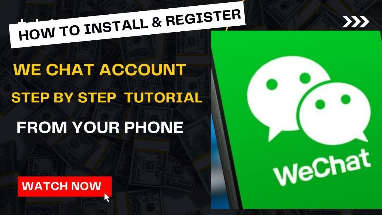 How to Install and Successfully Register a New WeChat Account - YouTube