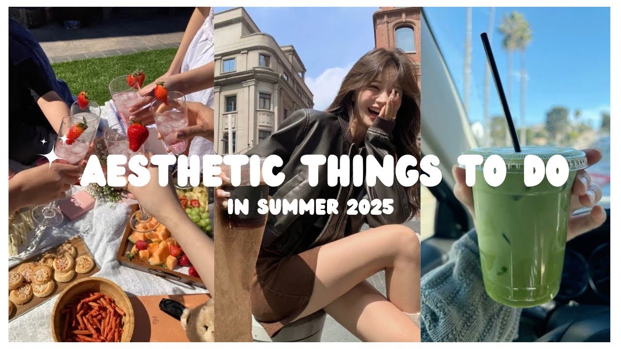 Aesthetic Summer Vibes: Hobbies & Routines - YouTube