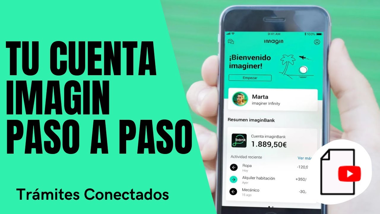 Cómo ABRIR CUENTA IMAGINBANK [PASO A PASO] ️TUTORIAL IMAGINBANK📱 - YouTube