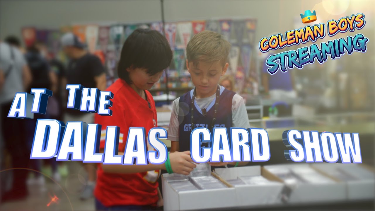 Dallas Card Show / 1 Million Dollar Lebron / Topps Chrome Break ...