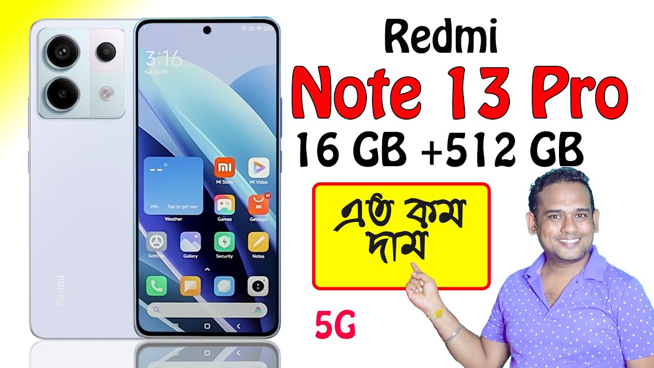 redmi note 13 pro 5g full specification in bengali - redmi note 13 pro ...