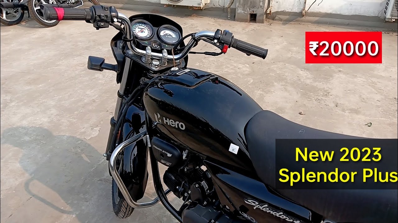 Hero Splendor Plus: 2023 Review || splendor plus 2023 Model || splendor ...