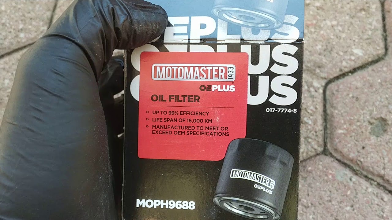 New Motomaster Oil Filter - OE Plus - YouTube