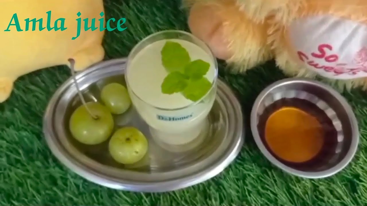Amla juice recipe | Detox drink | Healthy amla juice recipe 🥤 - YouTube