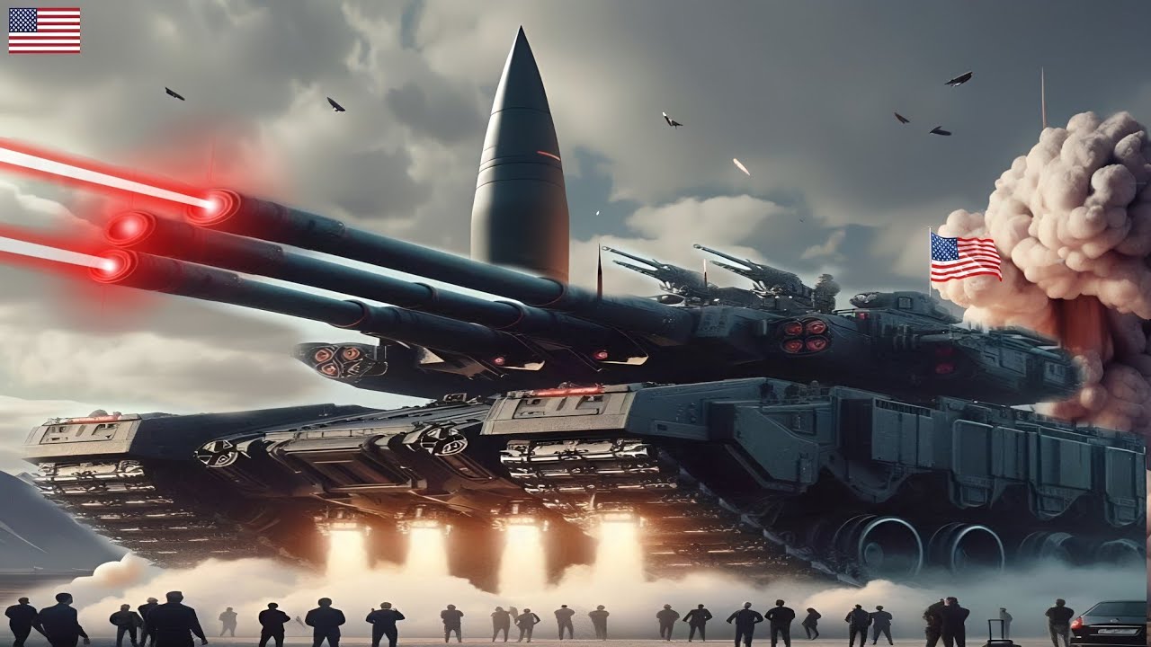 US Huge Success! Giant US Tank with Laser Weapon Successfully Destroys ...