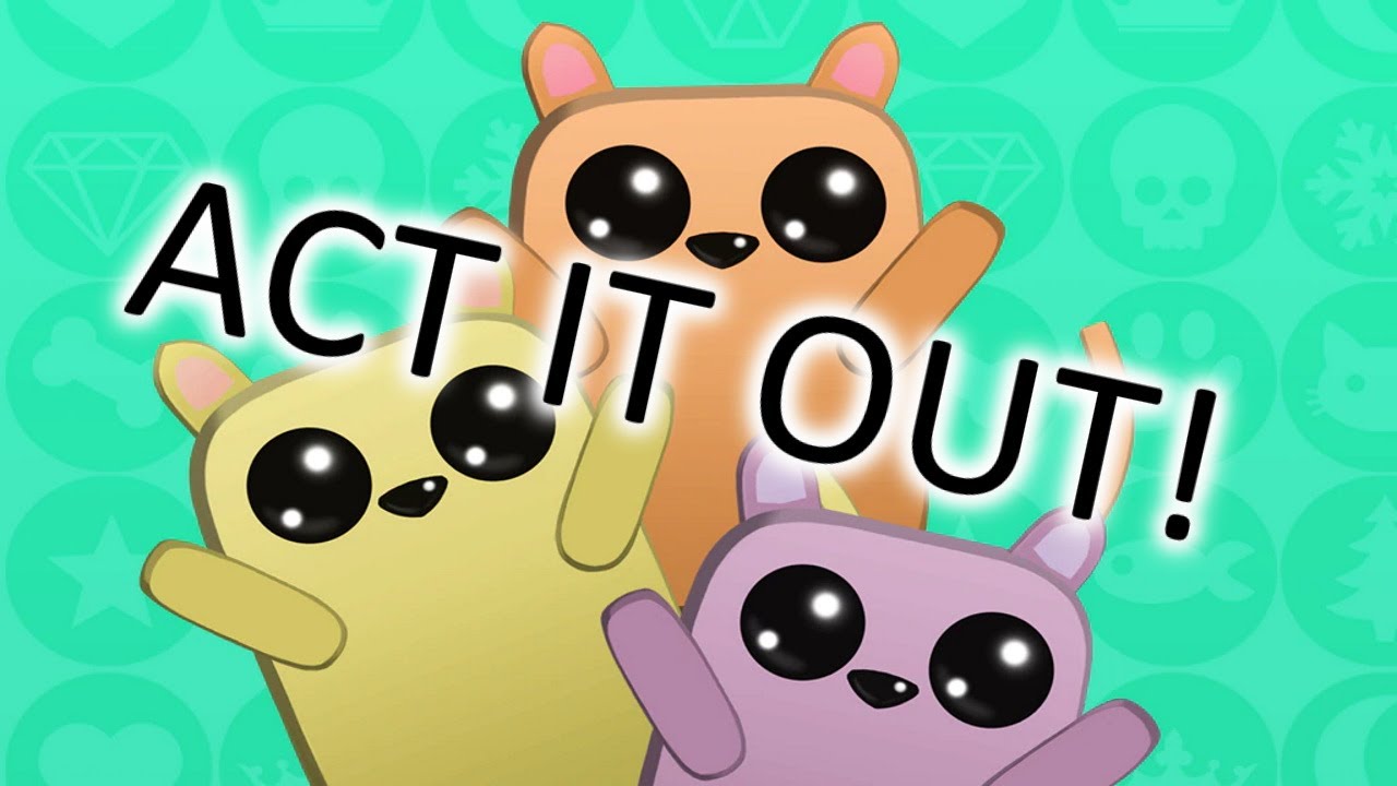 Siblings playing Charade! - YouTube