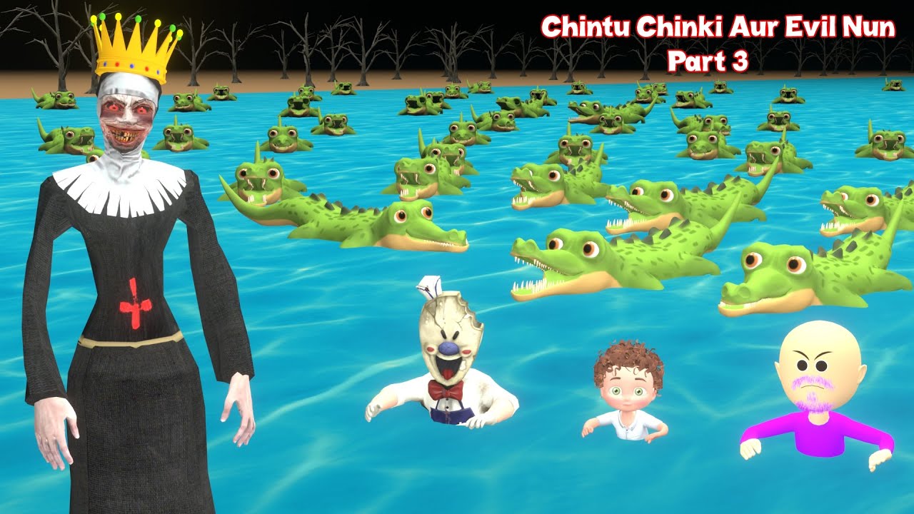 Chintu Chinki Aur Evil Nun Part 3 | Gulli Bulli | MAKE JOKE HORROR ...