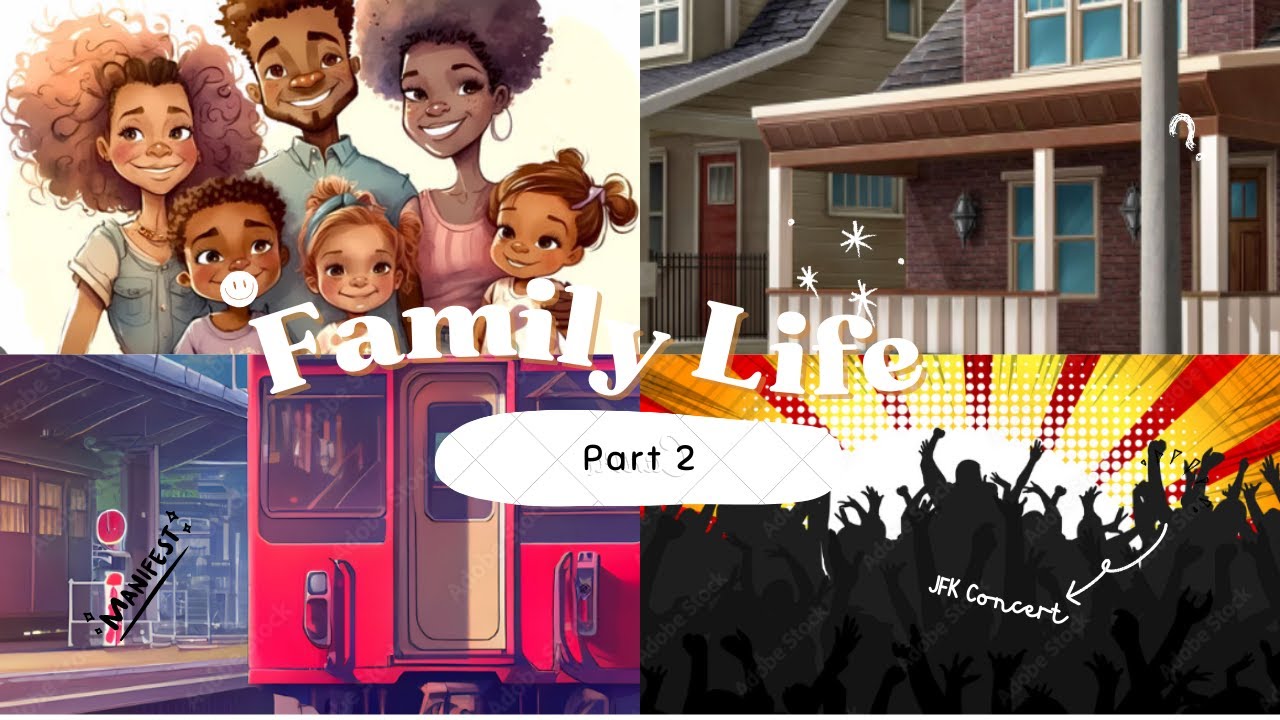 Family Life Part 2 | English story | animated story | english animated ...
