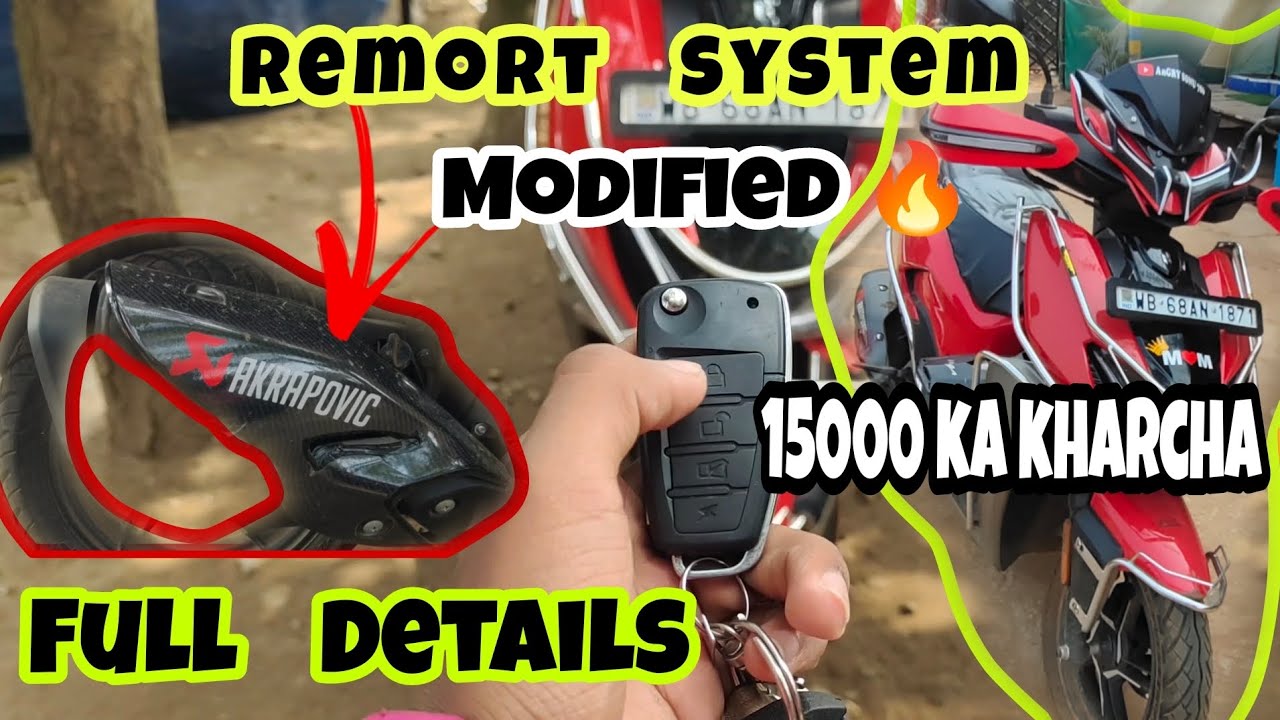 First in India 🔥.15000 ka modification hero xoom.|#ktm #modified # ...