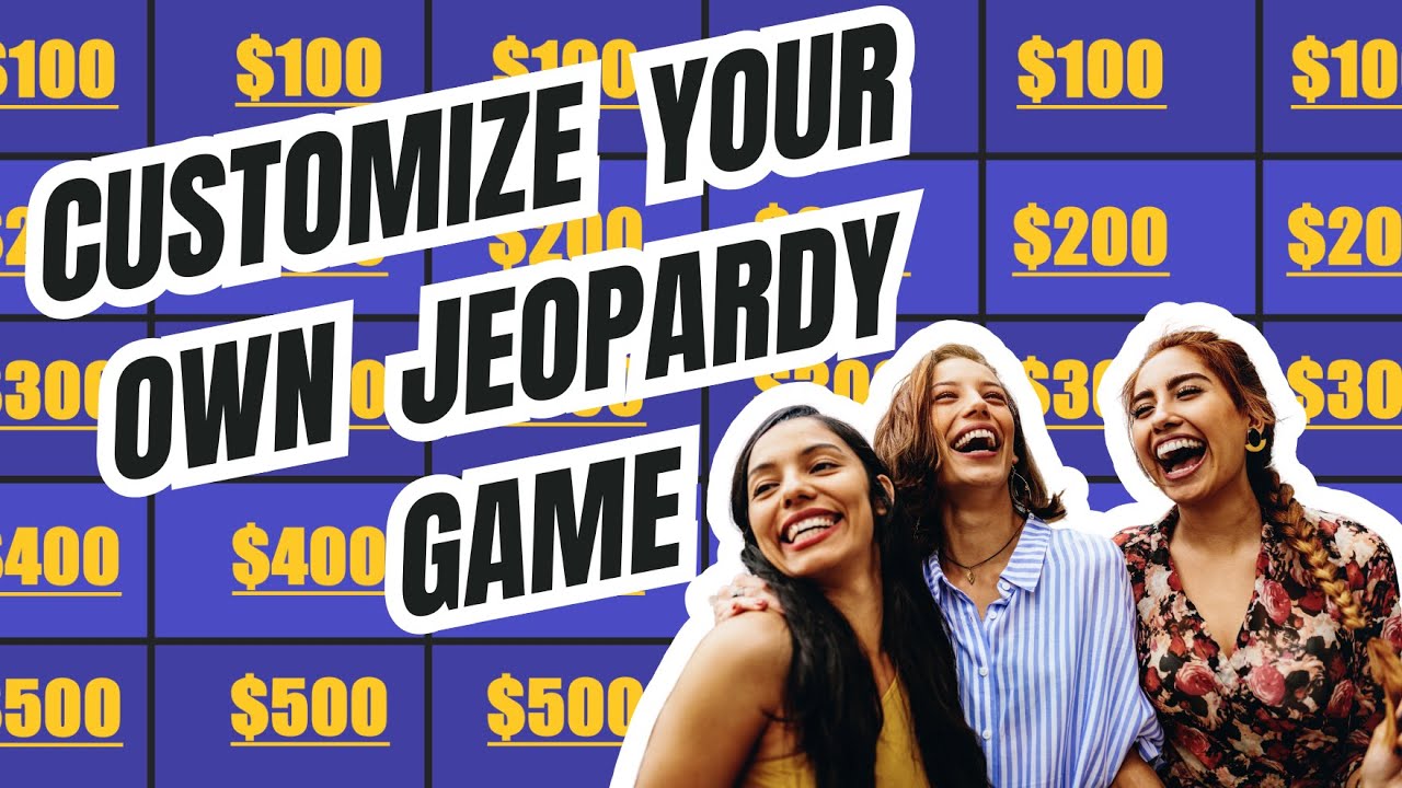 How To Edit and Customize Jeopardy Power Point Game: Tutorial - YouTube