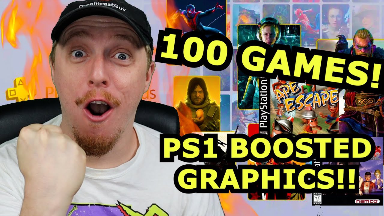 PlayStation Plus is CRAZY!! 100 PS4 and PS5 Games! PS1 games UPDATED ...