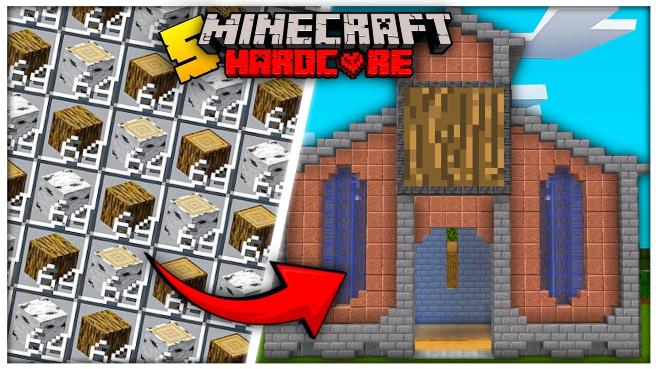 I Built an WOOD FACTORY in Hardcore Minecraft - (#5) - YouTube