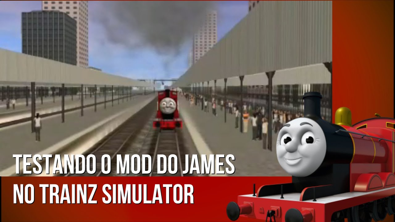testando o mod do james no TRAINZ SIMULATOR android - YouTube