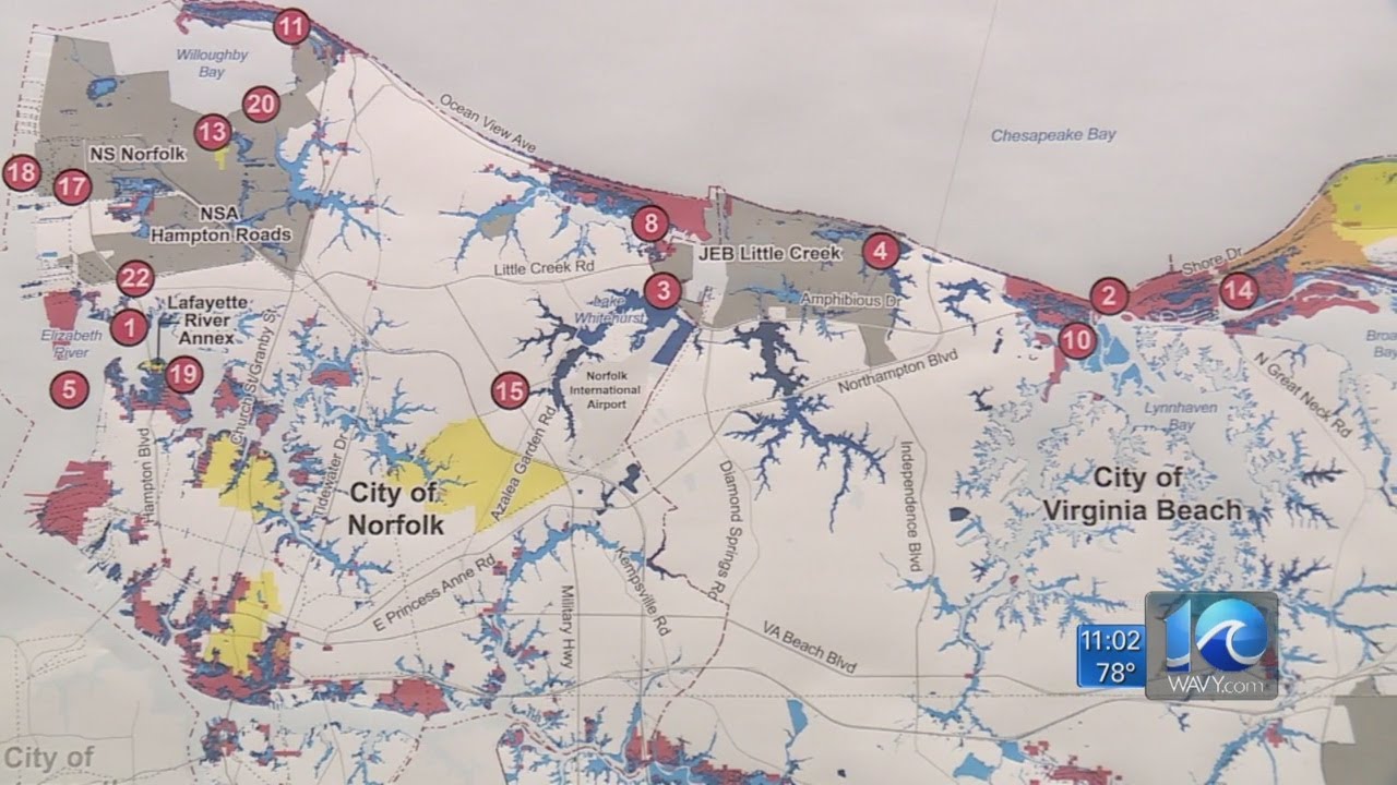 Raised roads, surge barriers proposed to address sea level rise ...