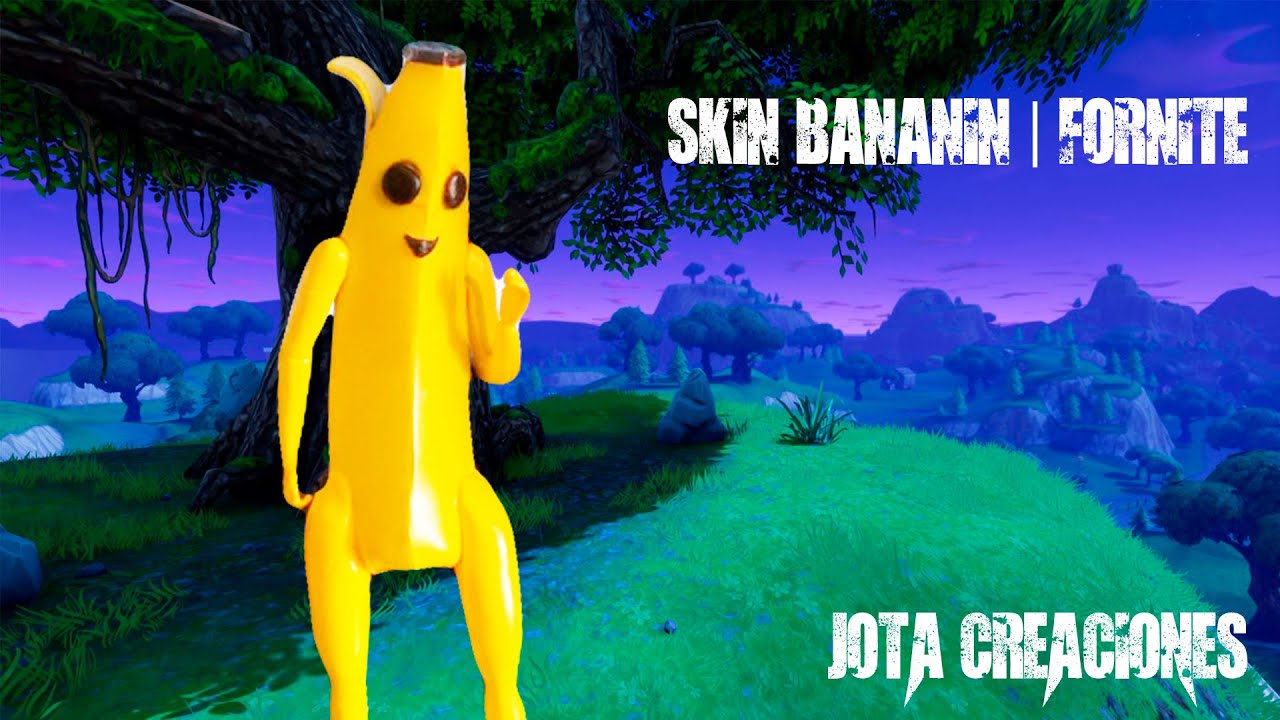 Como hacer la Skin Bananin | Fornite - YouTube