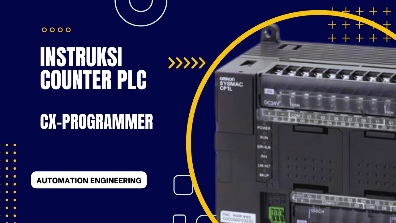 INSTRUKSI COUNTER PLC OMRON - YouTube