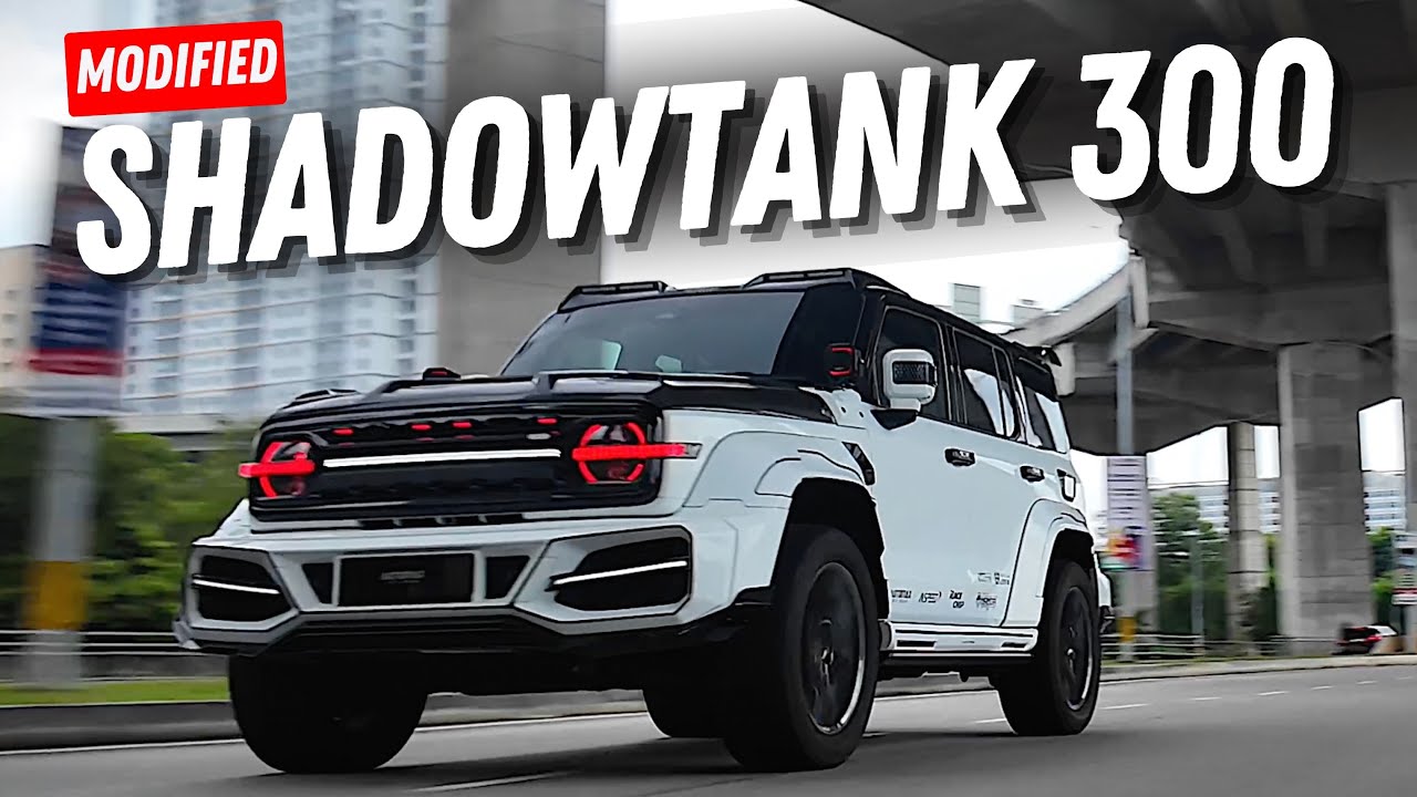 GWM Tank 300 – Shadowtank Bodykit + Complete Mod = Lain Macam! - YouTube
