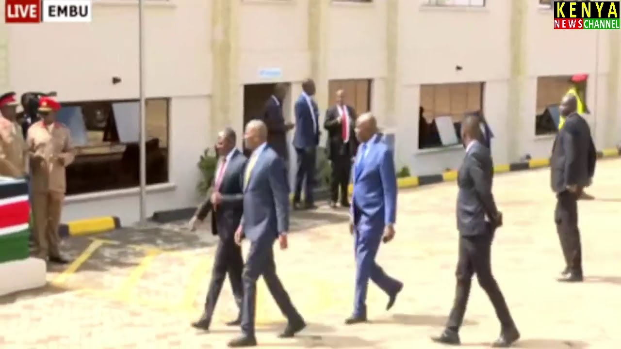 MADARAKA DAY AT EMBU - SEE HOW RUTO CSs ARRIVED IN STYLE AT MOI STADIUM ...