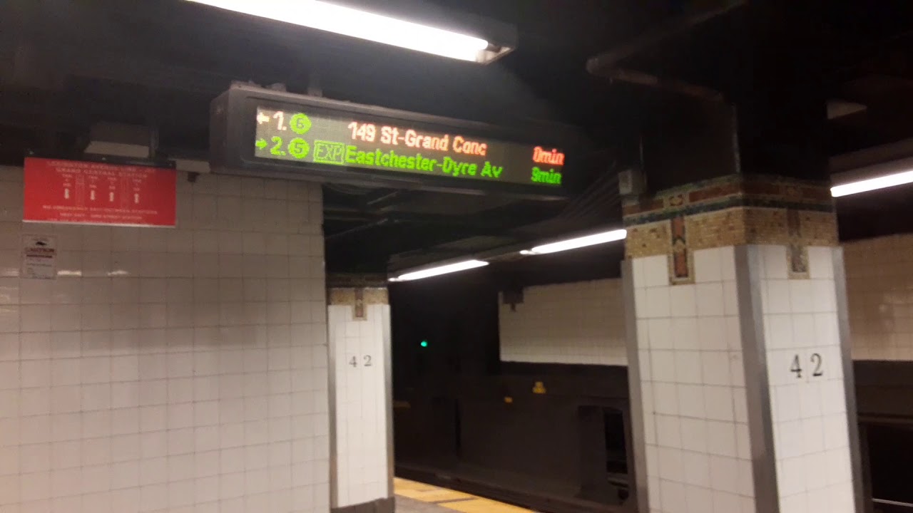 Boarding 149th street-Grand concourse bound R142 (6) train arriving at ...