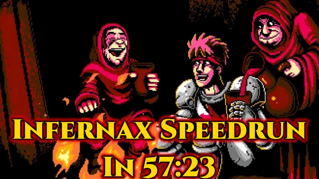 Infernax (Good Ending, Alcedor, Classic) Speedrun PB Former WR [57:23 ...