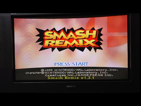 Smash Remix in Widescreen Mode on a Sony HD CRT! KD-34XBR960 - YouTube