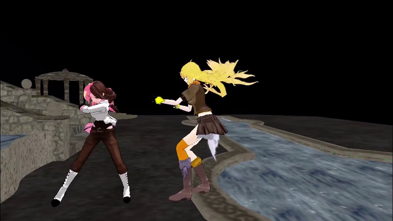 [MMDxRWBY] Yang vs Neo (short fight scene) - YouTube