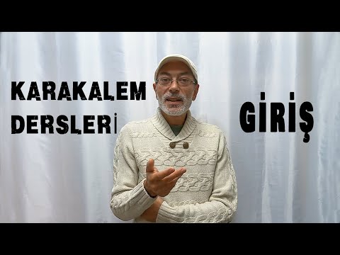 Karakalem Eğitim Serisi Tanıtım ve Açılış