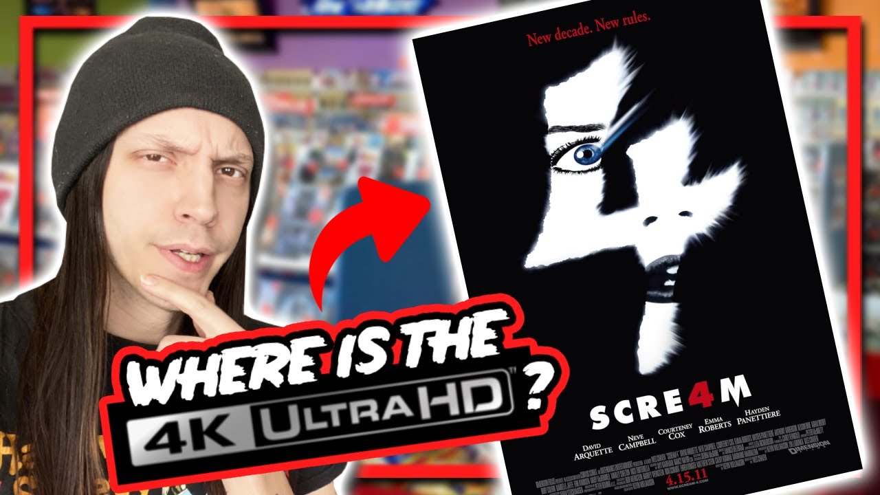 Why is Scream 4 the only Scream NOT on 4K UHD? - YouTube