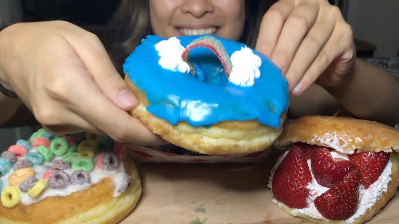 ASMR | Colorful Donuts - YouTube