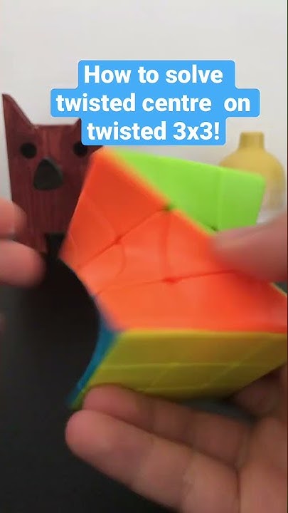 How to solve twisted centre on twisted 3x3 #fyp #cube #rubiks #twisted #tutorial #shorts - YouTube