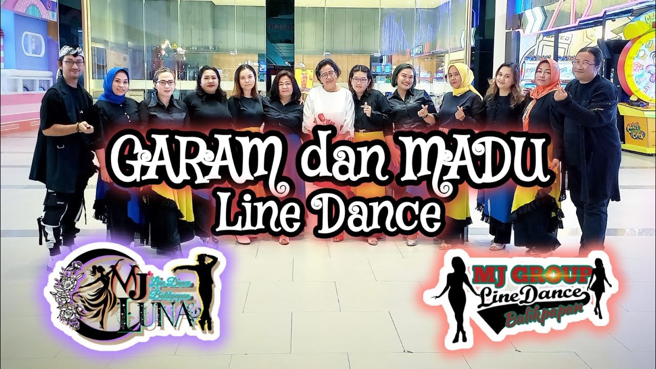 GARAM DAN MADU LINE DANCE || #mjlinedancebpn #linedancer # ...