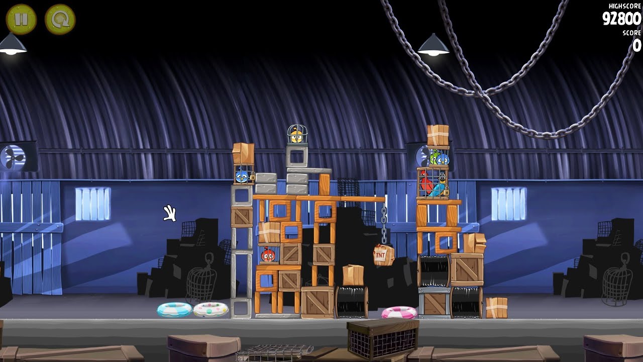 Angry Birds Rio - Smugglers' Den - 1-14 - 92800 - YouTube