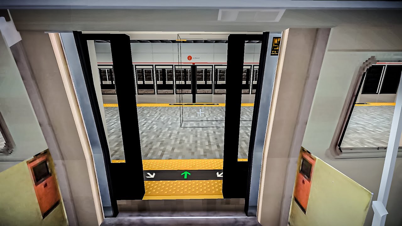 Настоящее Огромное метро в Minecraft | Обзор на мод MTR (Minecraft ...