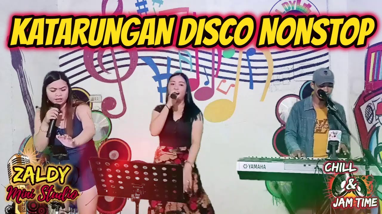 KATARUNGAN DISCO NONSTOP - DISCO JAMMING - SABEL, JOY & WILBERT JAM AT ...